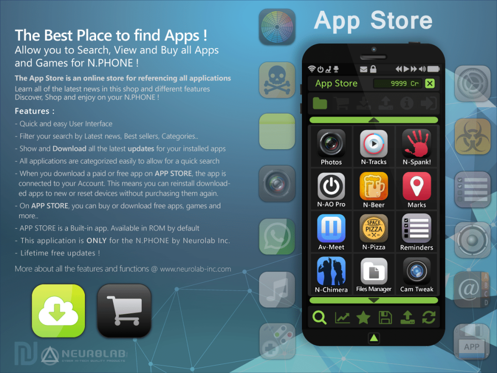 App Store (Built-in) – N.Phone
